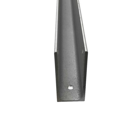Hadrian 520257 Aluminum U-Channel 55" | 1" Partition